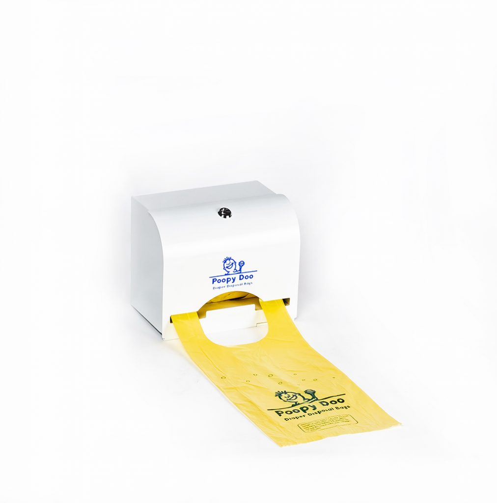 Poopy Doo Large Capacity Diaper Disposal Bag Dispenser - Crown Products