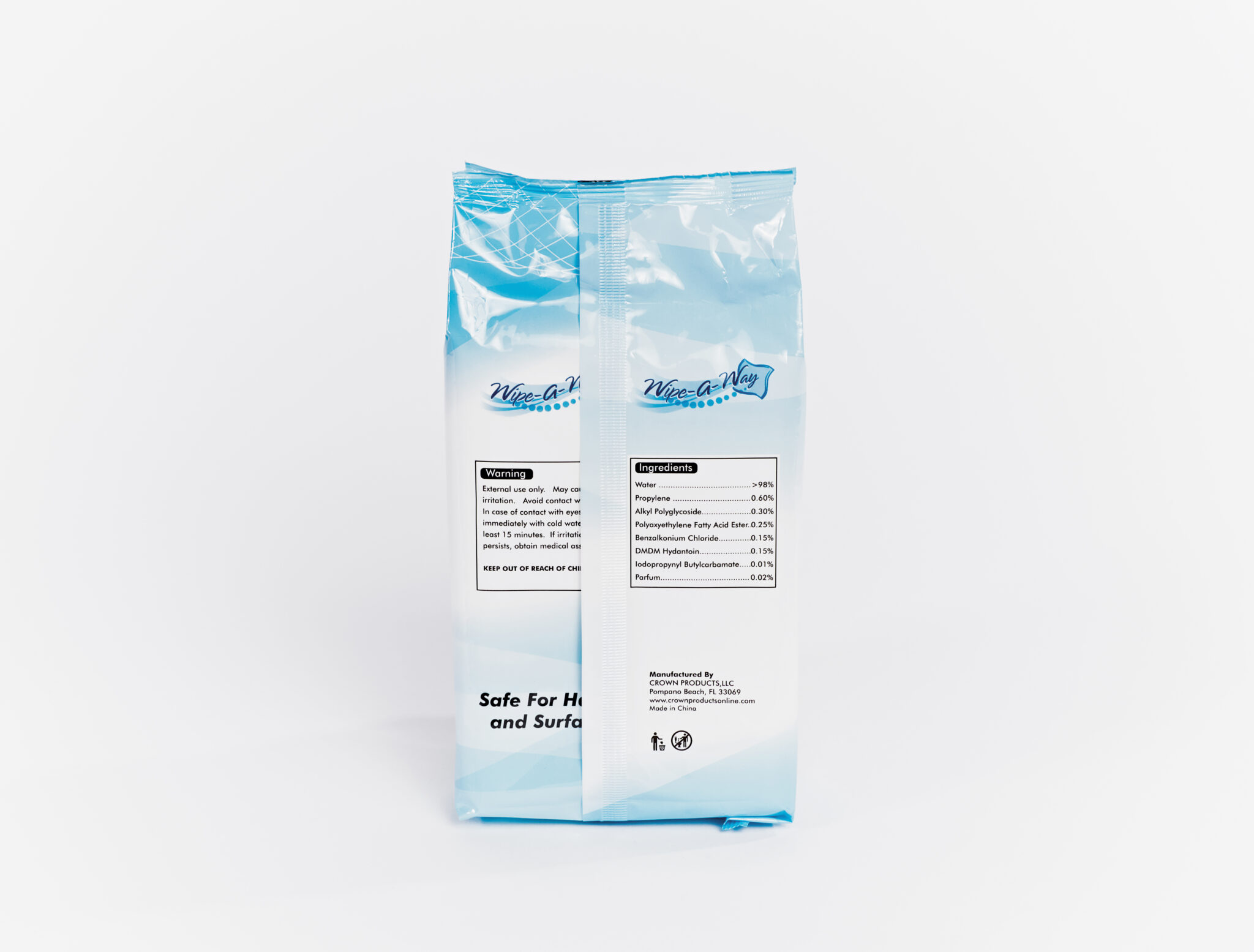 Refill Wipes For Wipe-A-Way Floor And Wall Mounted Dispensers | Crown ...